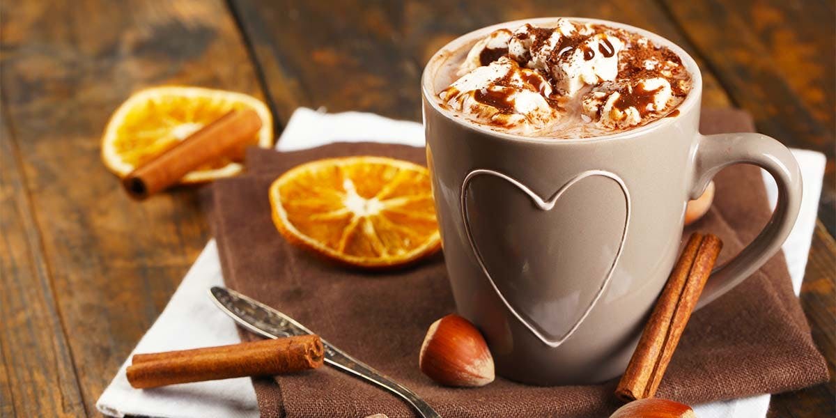 This ginny Jaffa Cake Hot Chocolate is our favourite kind of OTT ...
