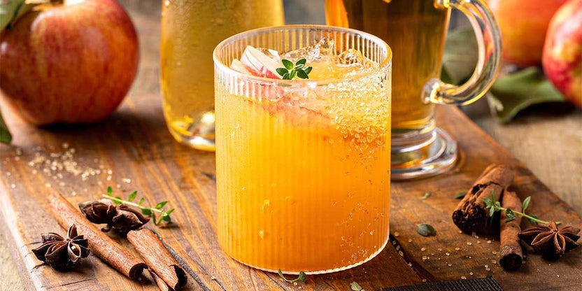 Cider, gin and lavender come together with honey in this yummy cocktai ...