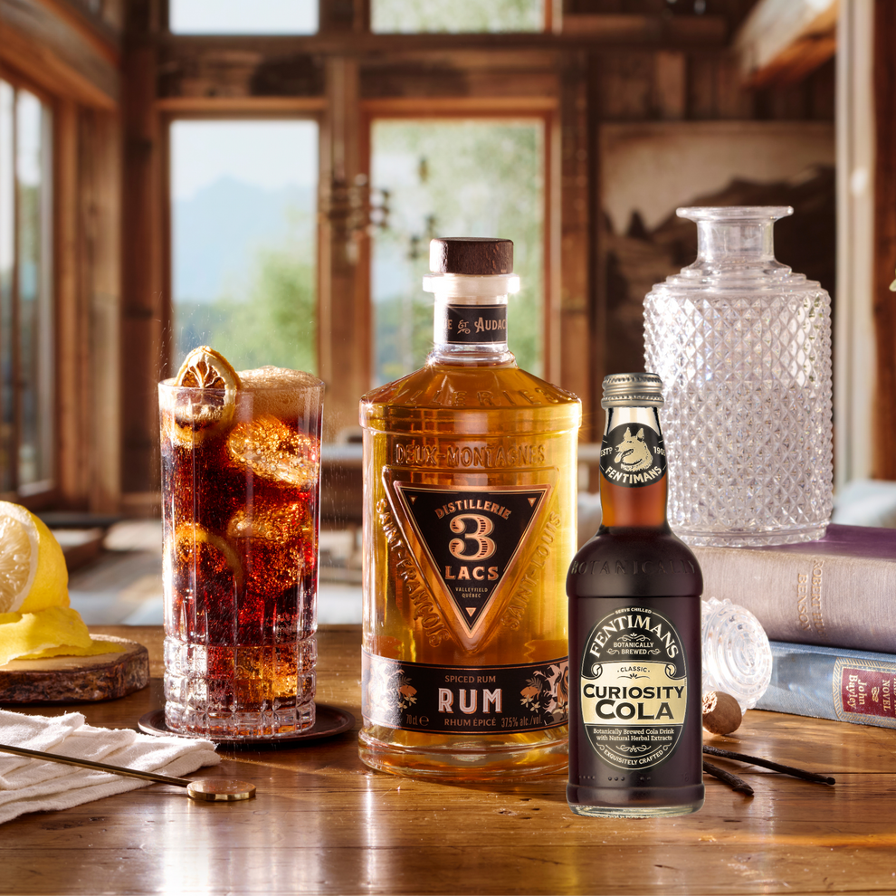 Distillerie 3 Lacs Spiced Rum & Cola Bundle – Craft Gin Club