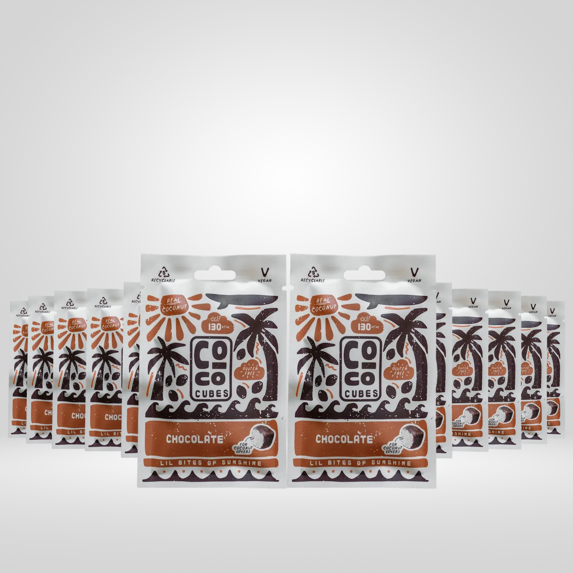 Coco Cubes Chocolate | 12 x 30g – Craft Gin Club