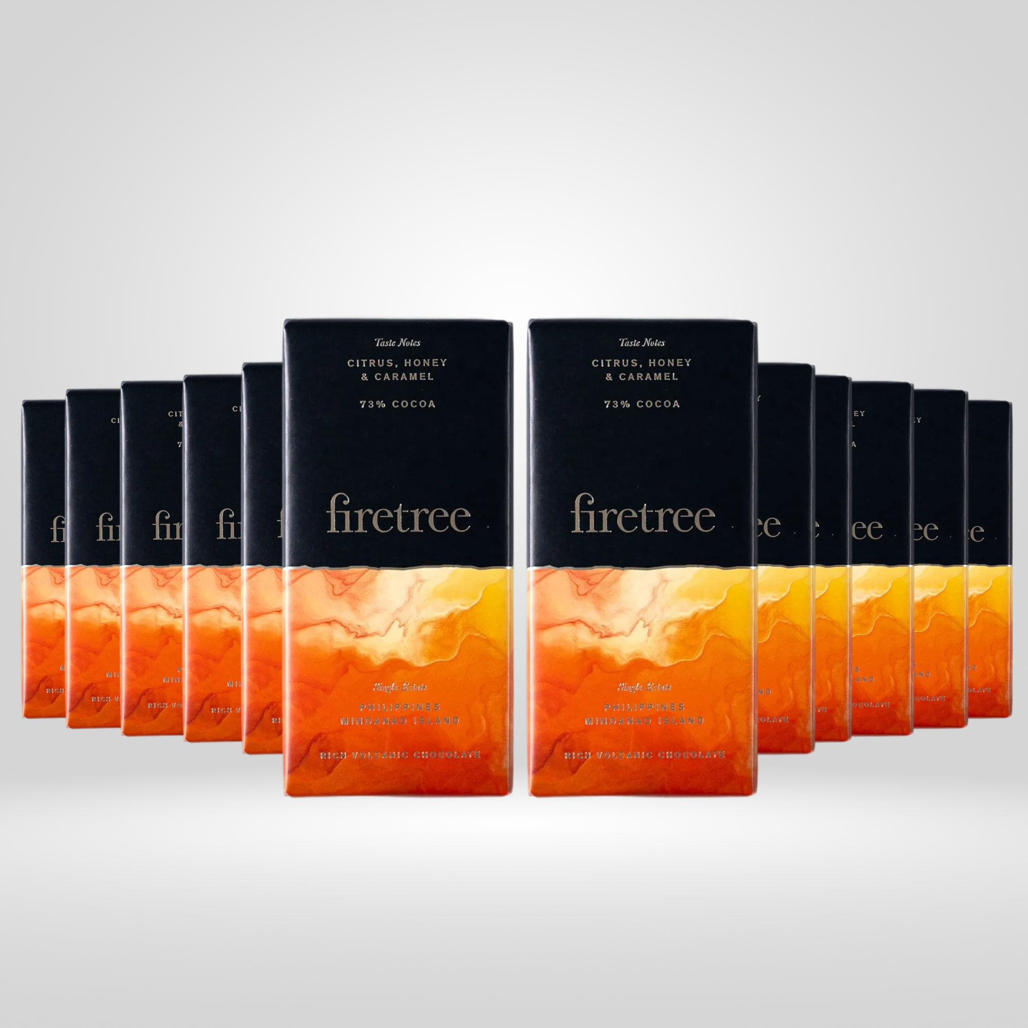 Firetree Philippines 73% Cocoa Bar | 12 x 25g – Craft Gin Club