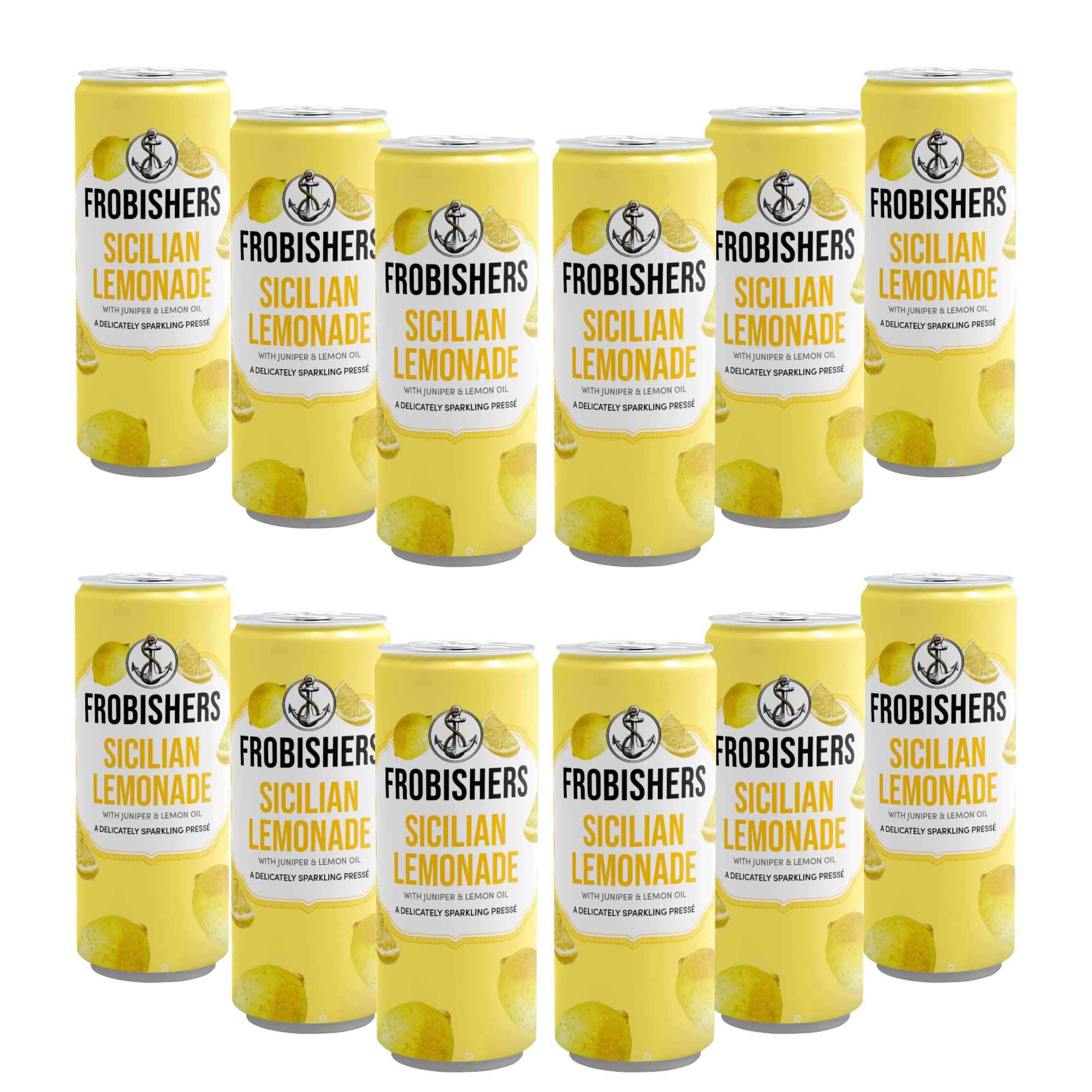 Frobishers Sicilian Lemon | 12 x 250ml – Craft Gin Club