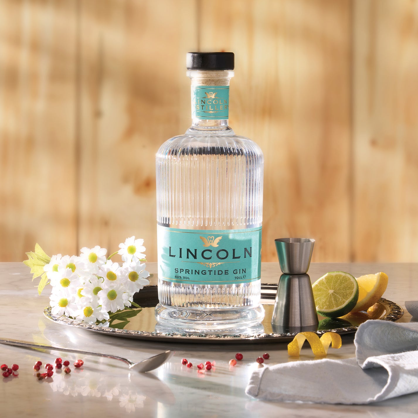 Lincoln Springtide Gin | ABV 40% 70cl – Craft Gin Club