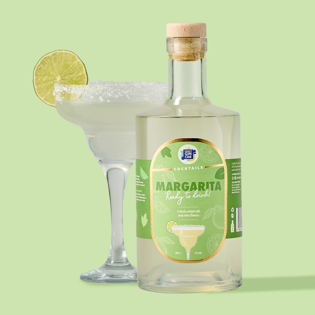 Margarita Ready-To-Drink Cocktail | ABV 17% 70cl – Craft Gin Club