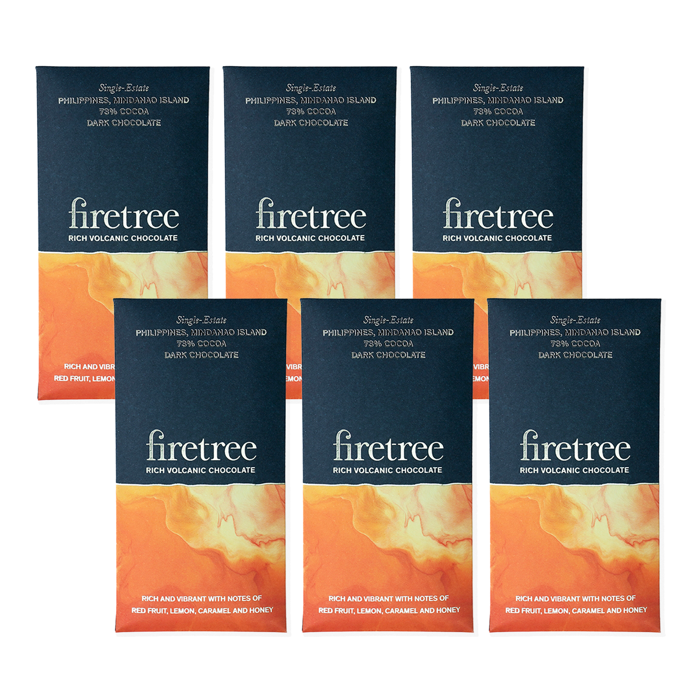 Firetree Chocolate bar Philipines (6 x 25g) – Craft Gin Club