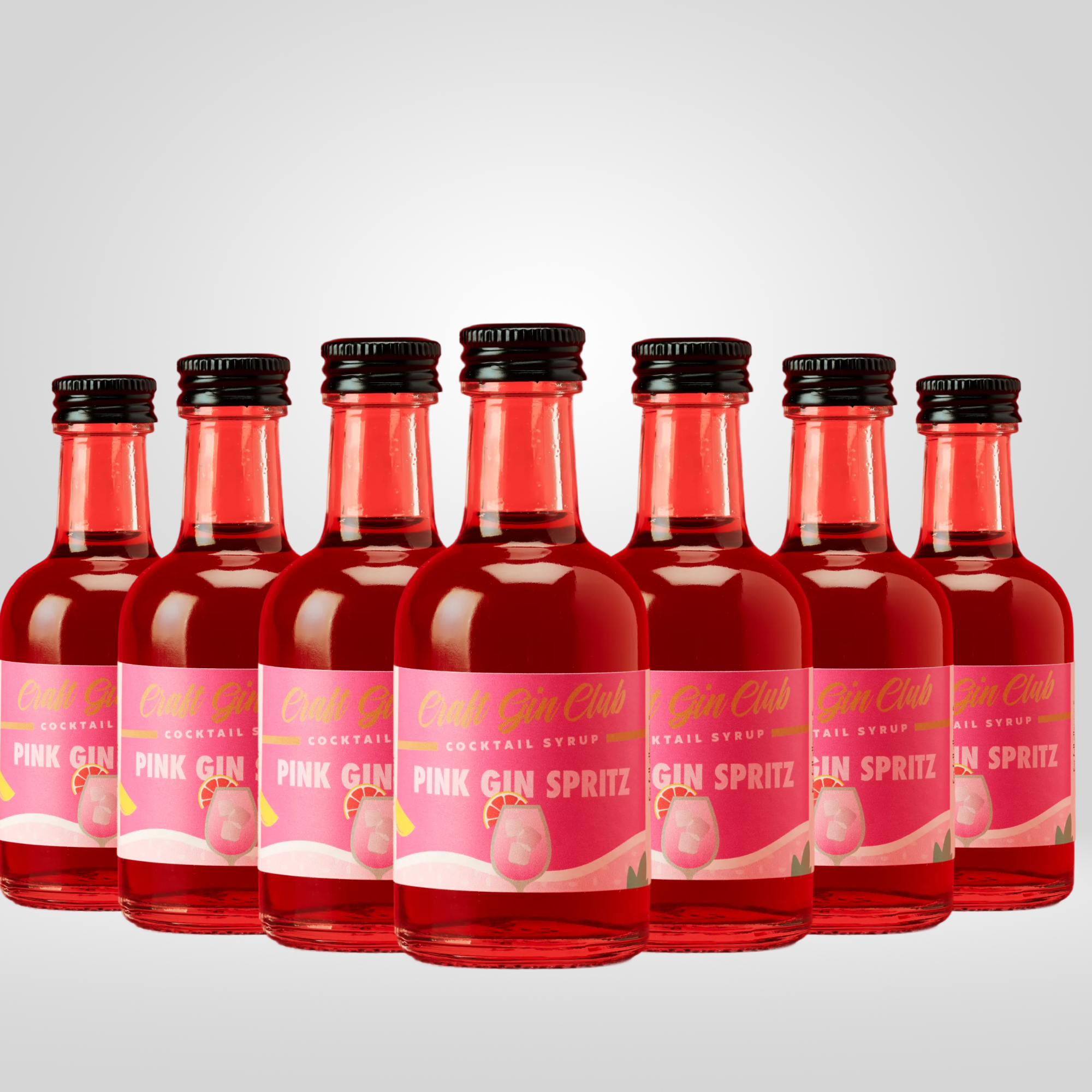 Pink Gin Spritz Syrup | 7 x 5cl – Craft Gin Club