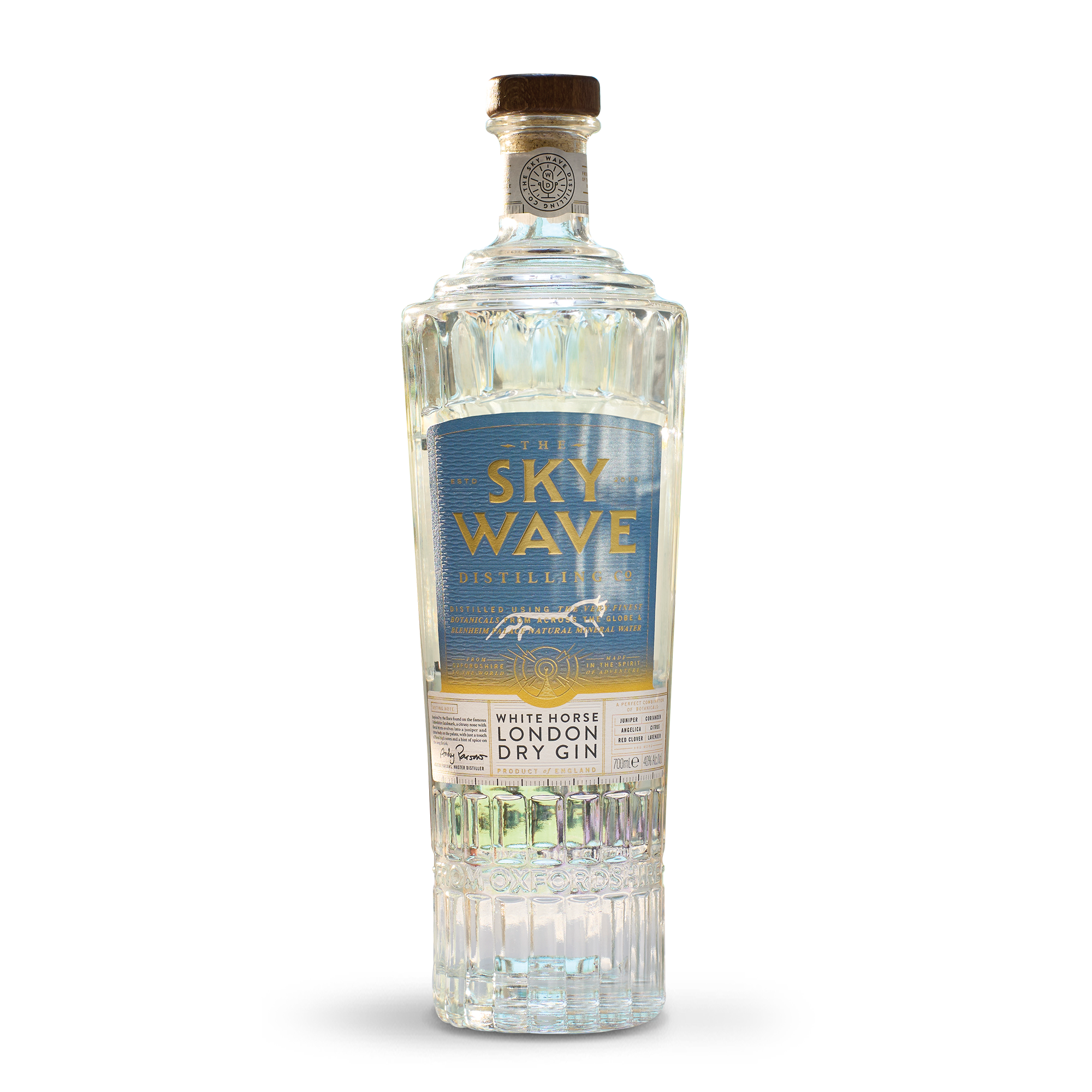 Sky Wave White Horse London Dry Gin | ABV 40% 70cl – Craft Gin Club